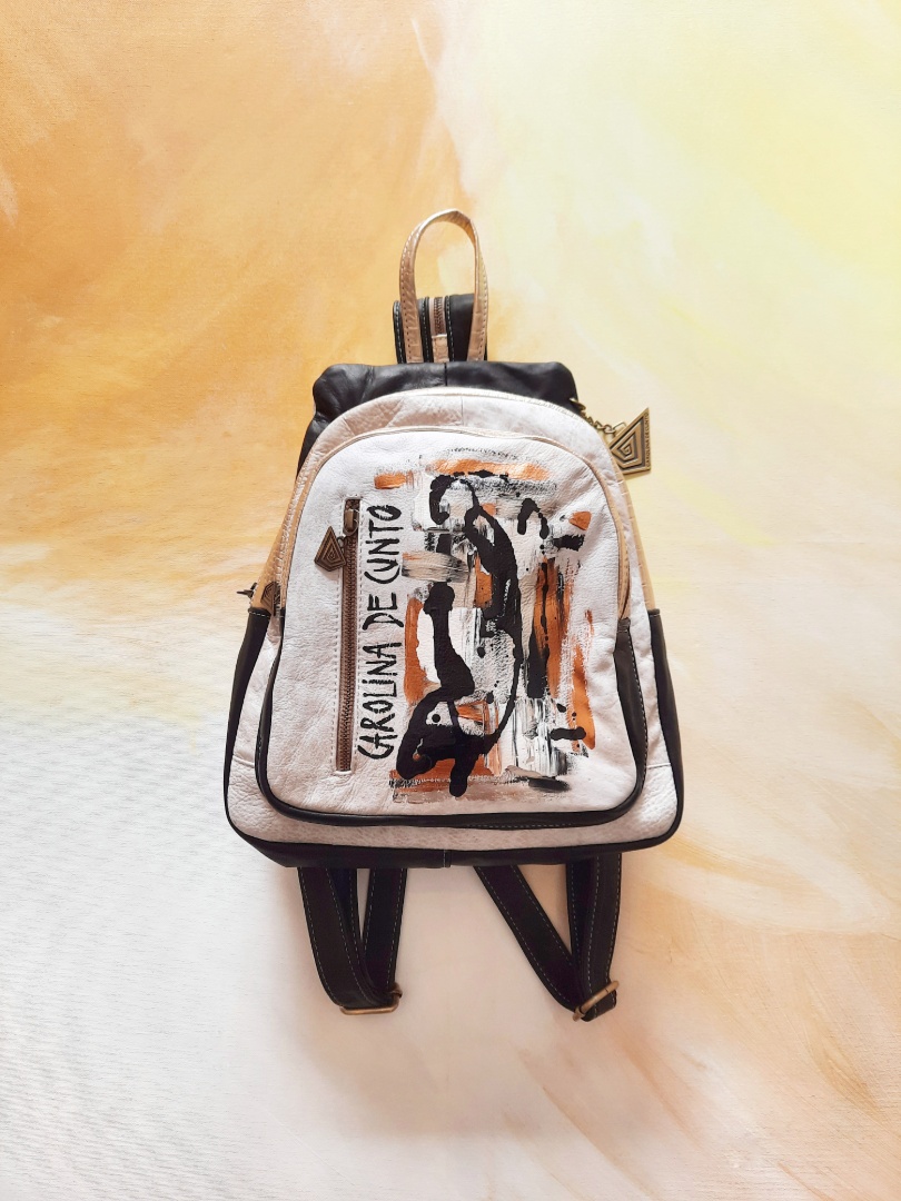 Lucy leather backpack