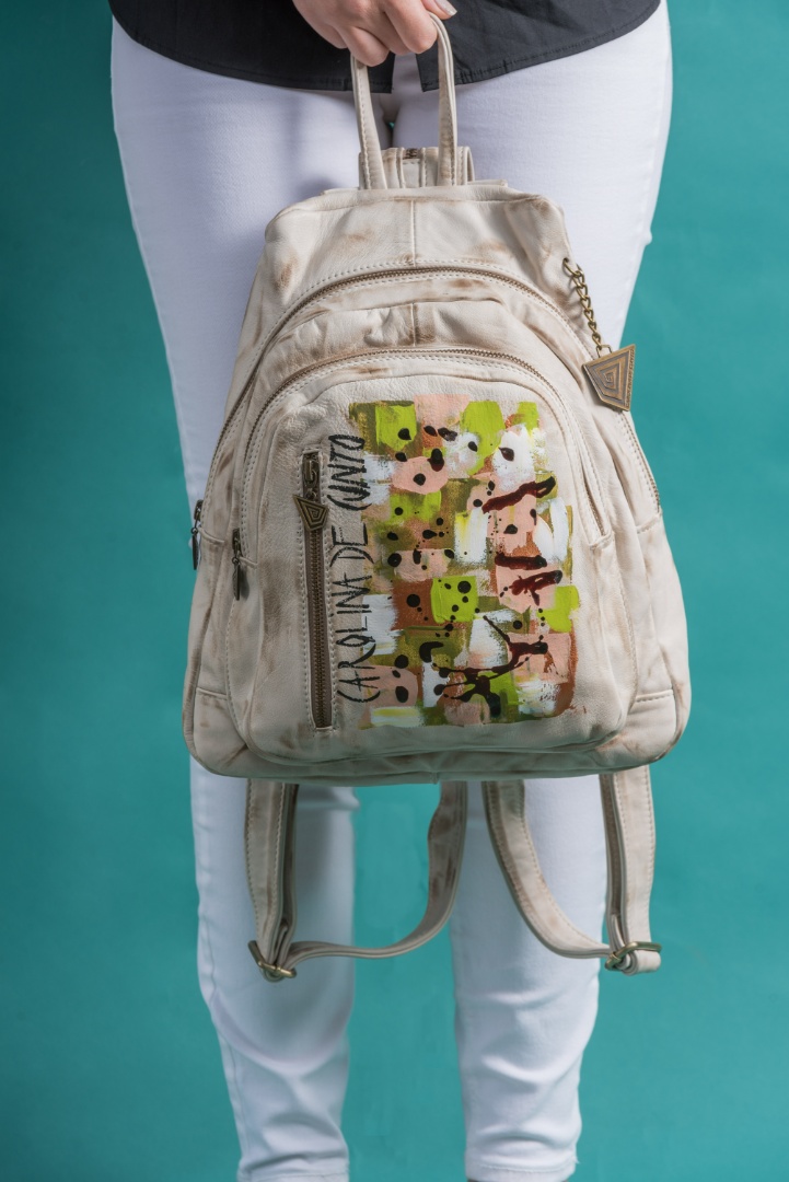 Lucy leather backpack